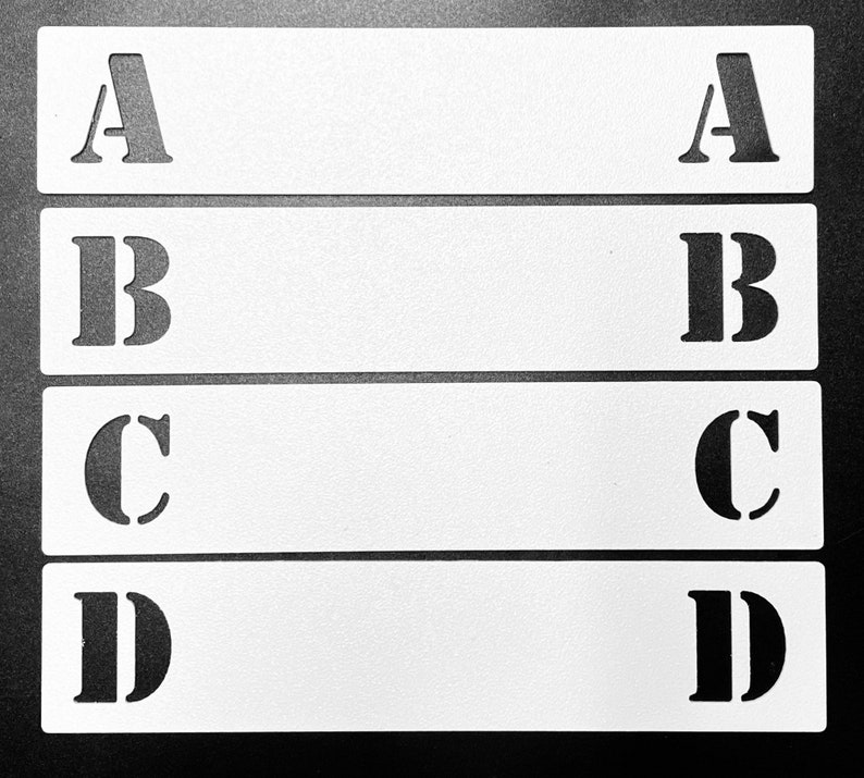 CD/DVD Lettered Dividers for Music or Movie Collection - Etsy