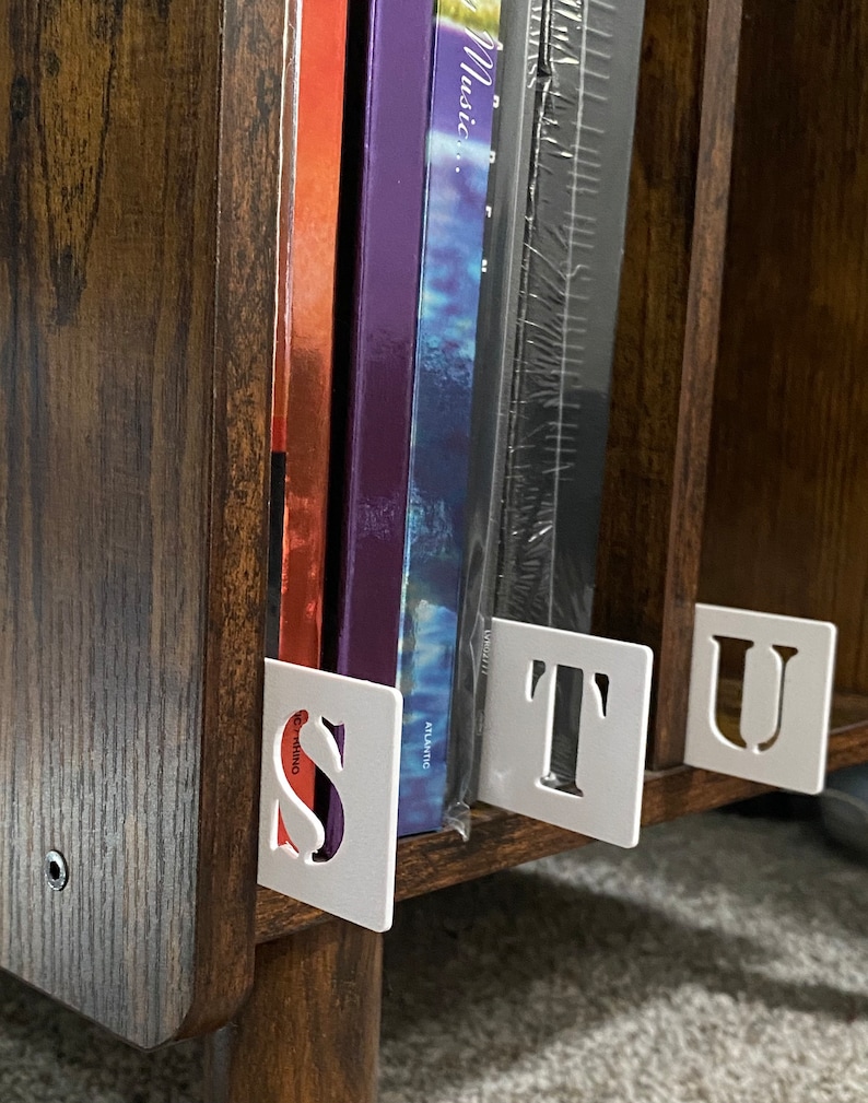 Vinyl Album Lettered Dividers for Music Collection - Etsy