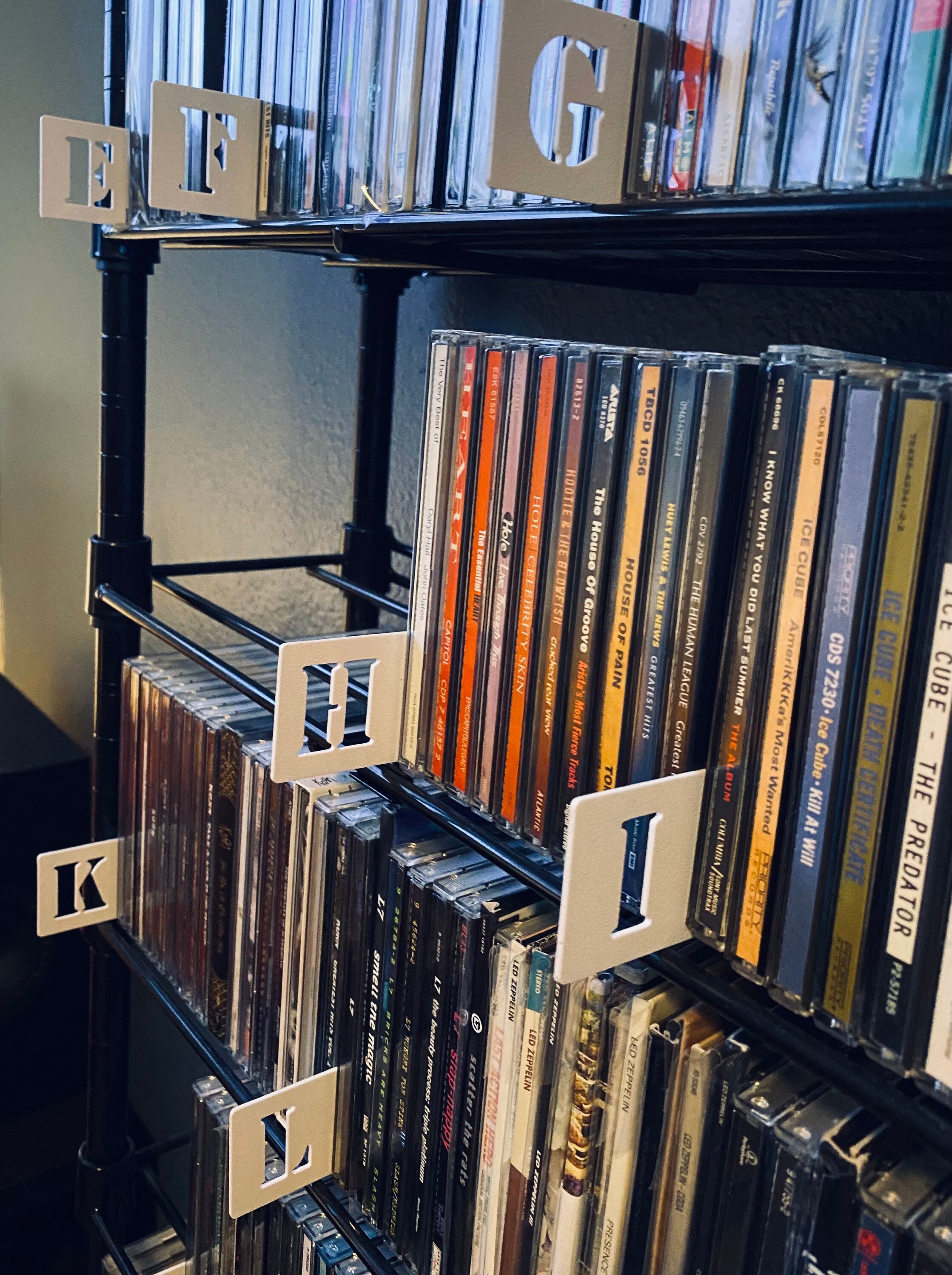 CD/DVD Lettered Dividers for Music or Movie Collection - Etsy