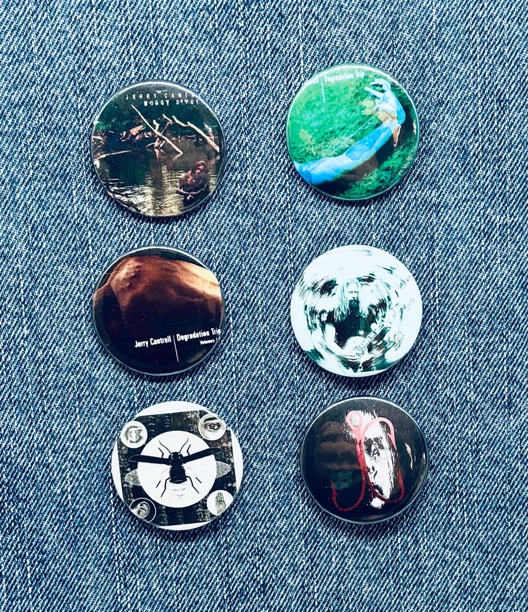 Jerry Cantrell the First 5 - 1.5” Pin Back Button Set W/ Bonus Button - Etsy