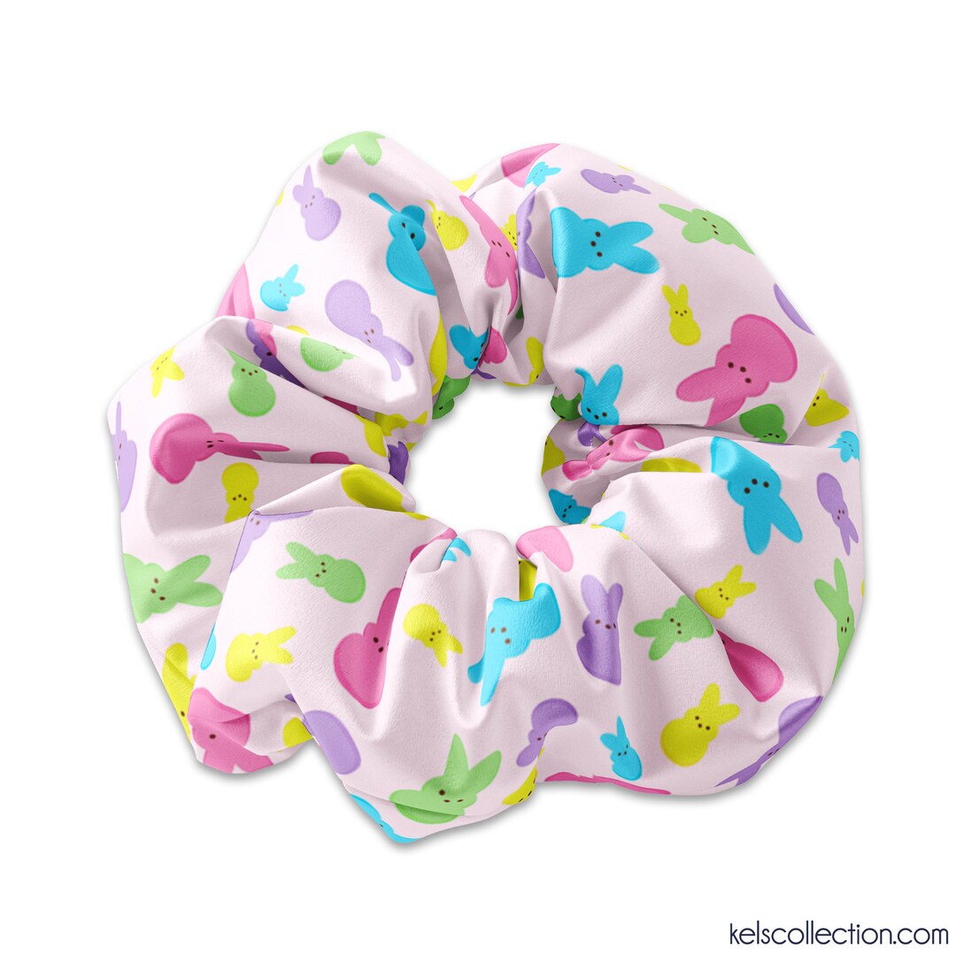 Easter Candy Marshmallow Scrunchies in Multiple Colors, Easter Candy ...