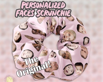 Gingerbread Men Scrunchy, Winter Cookie Themed Scrunchie Hair Tie ...