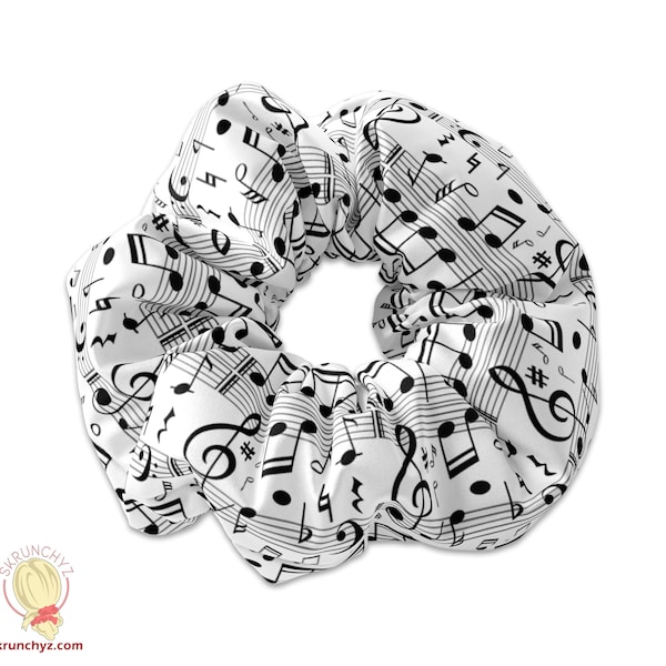 Music Note Scrunchie - Etsy