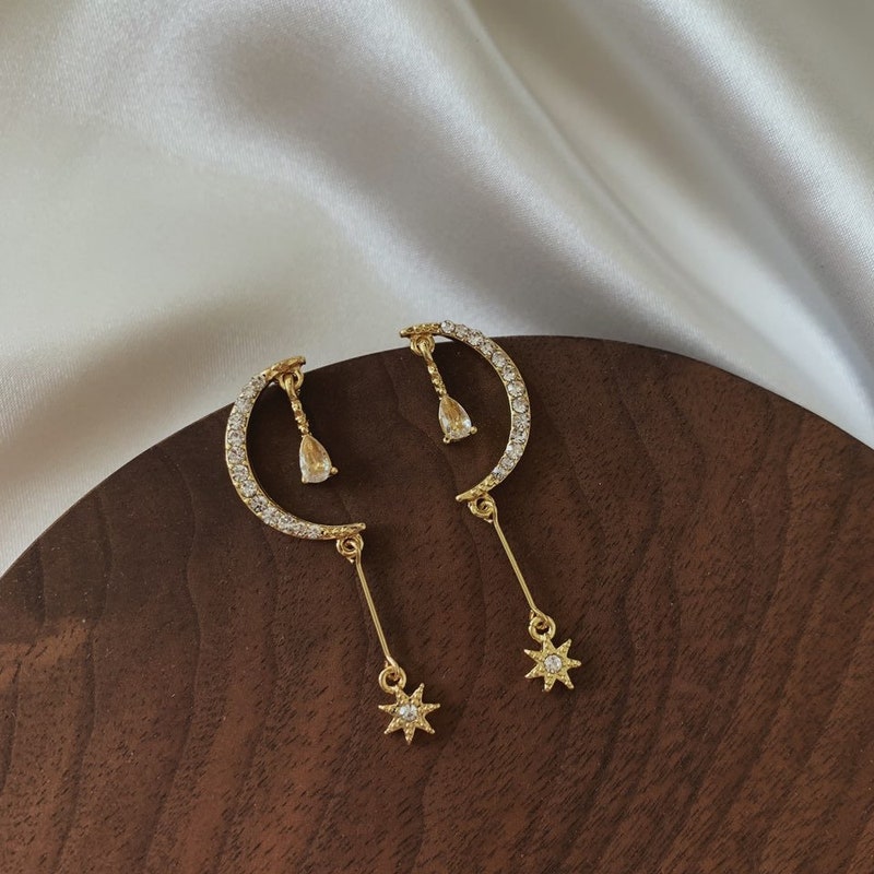 Korean Earrings - Etsy