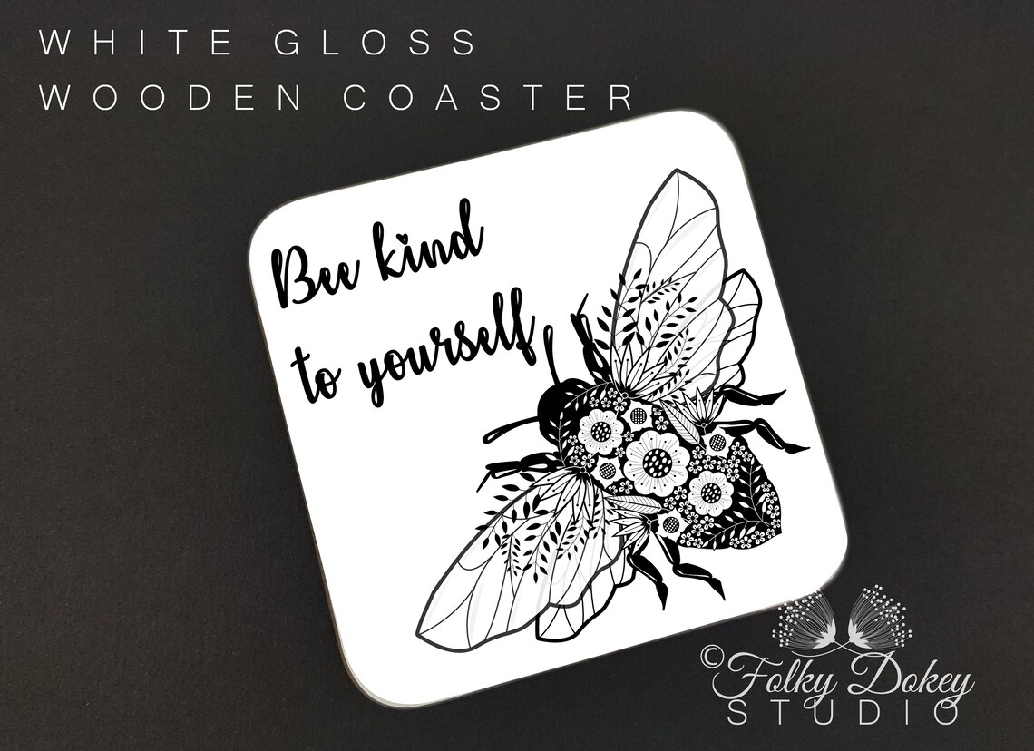 Mindfulness Gift Bee Kind to Yourself Inner Self Gift Idea - Etsy New ...