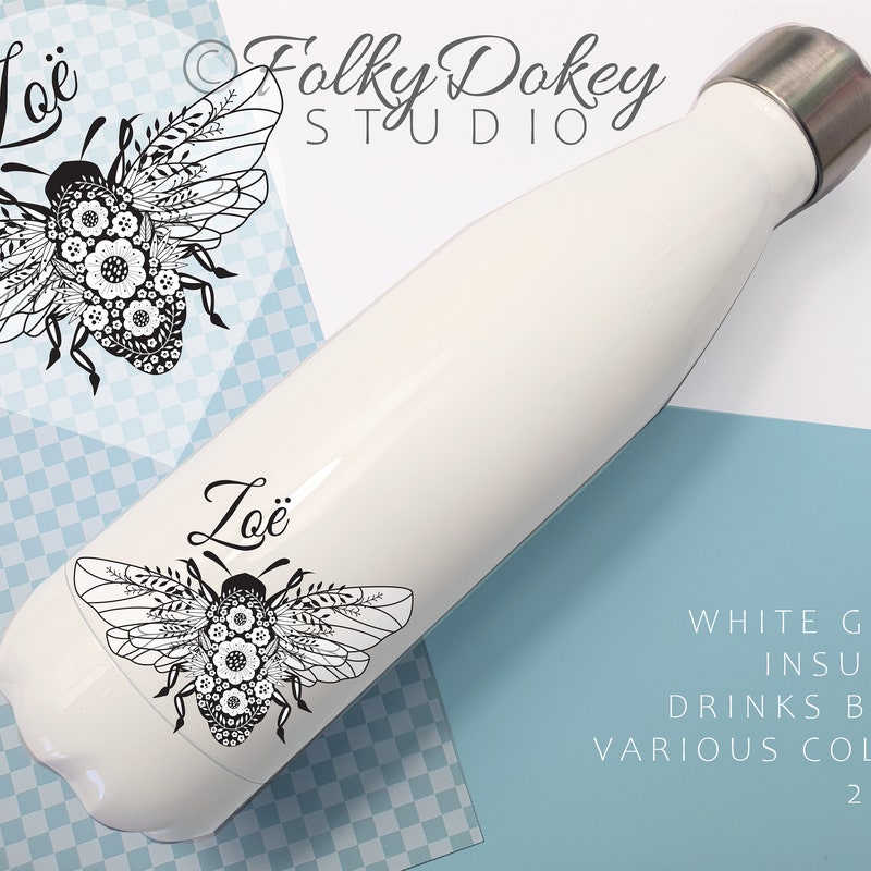 Bee Flask - Etsy