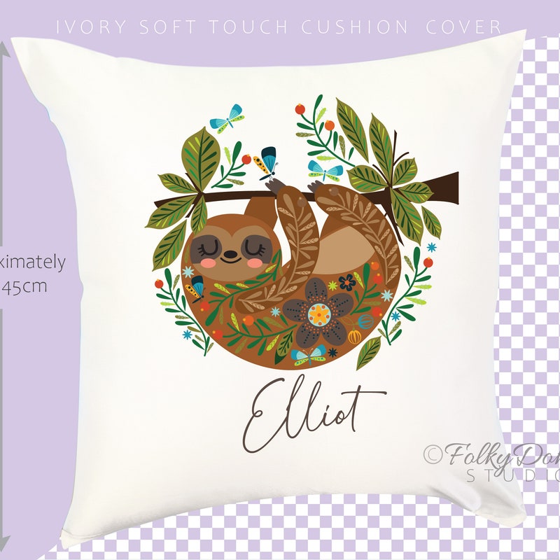 Sloth Pillow - Etsy