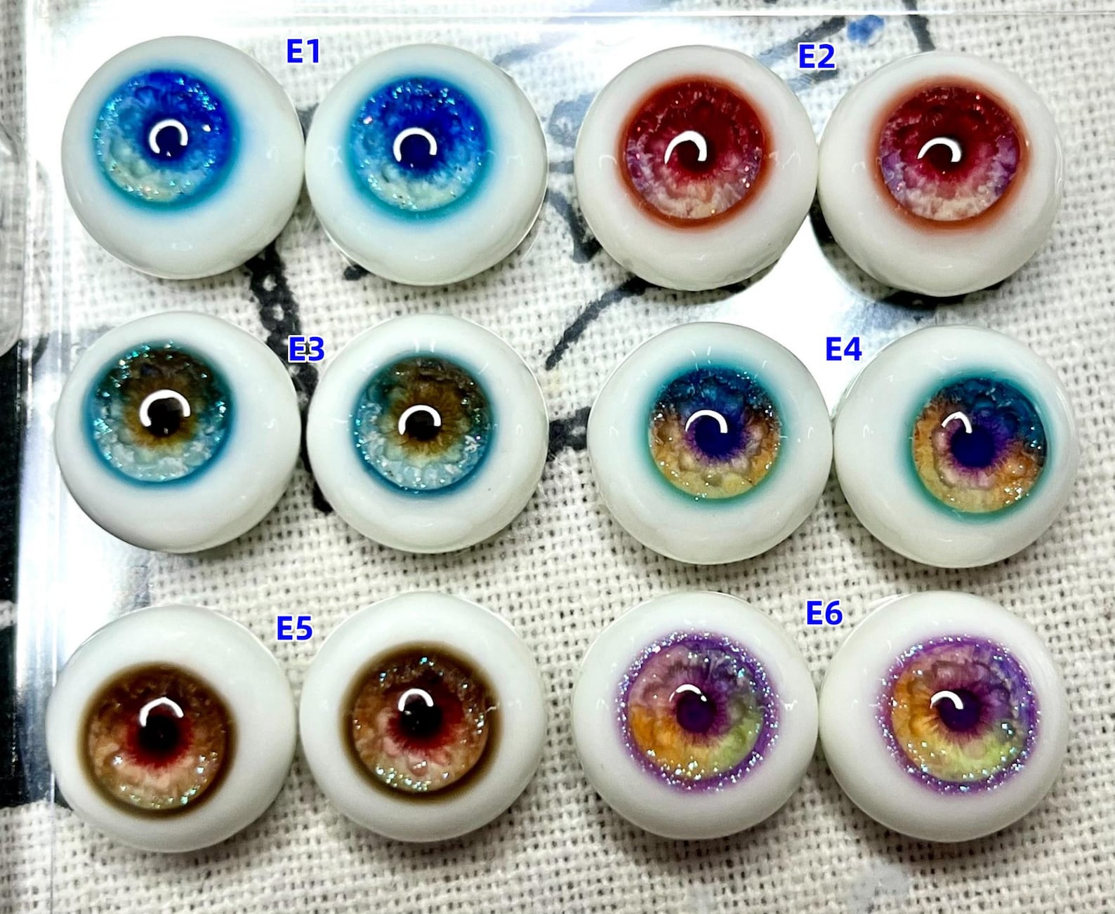 Handmade BJD Doll Eyes: Custom Blinking Resin Eyes (10-24mm) - Etsy