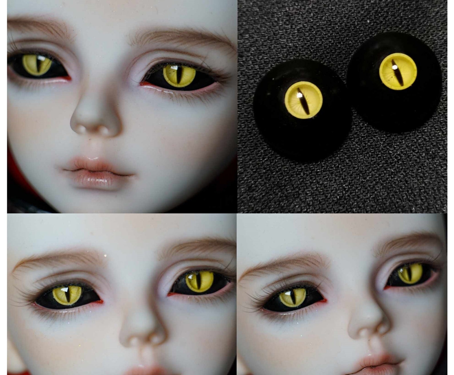 BJD Resin Doll Eyes for 1/3 1/4 1/6 BJD Doll Like Yosd/msd/minifee/sd13 ...