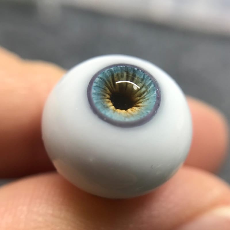 Bjd Blue Eyes 16 Mm - Etsy