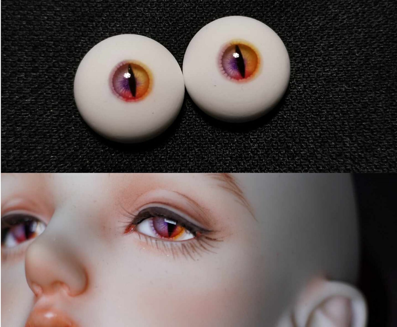 Bjd Resin Doll Eyes For 13 14 16 Bjd Doll Like Yosdmsdminifeesd13sd17 Dollsafety Eyes