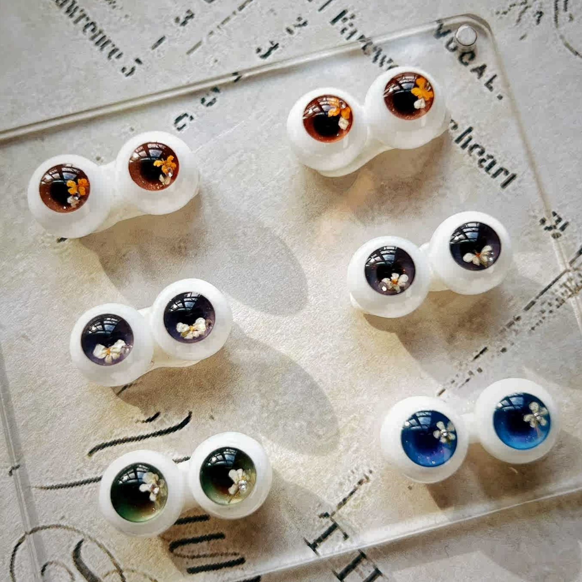One Pair Toy Eyes Doll Eyes Safety Eyes Bjd Resin Eyes 1/3 1/4 1/6 1/8 ...