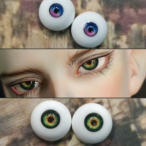 For 1/3 1/4 1/6 BJD Doll Eyes, Resin Eyes for Ball Joint Doll ...