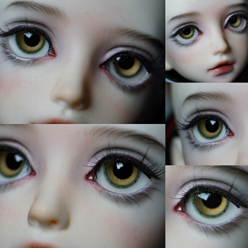 BJD Resin Doll Eyes With Realistic Style Resin BJD Ball Jointed Doll ...