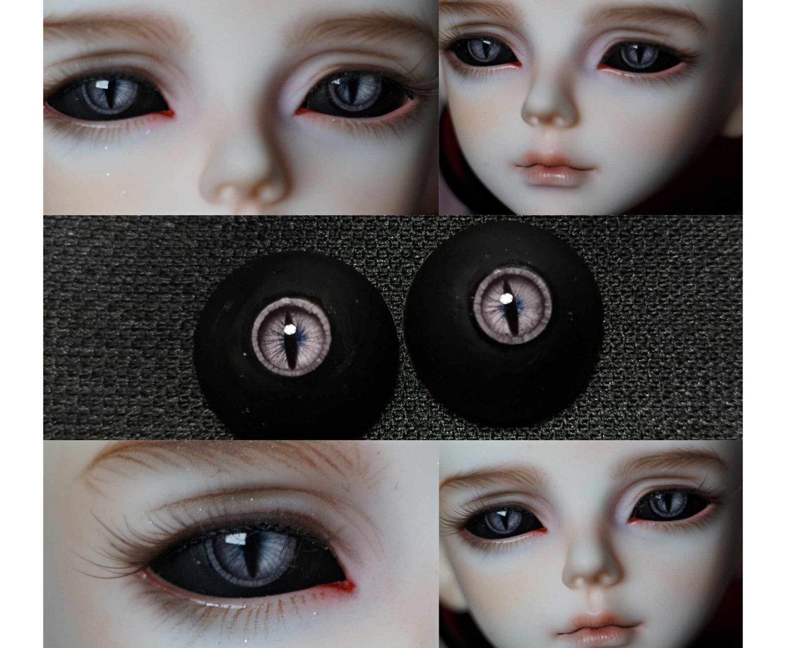 BJD Resin Doll Eyes for 1/3 1/4 1/6 BJD Doll Like Yosd/msd/minifee/sd13 ...