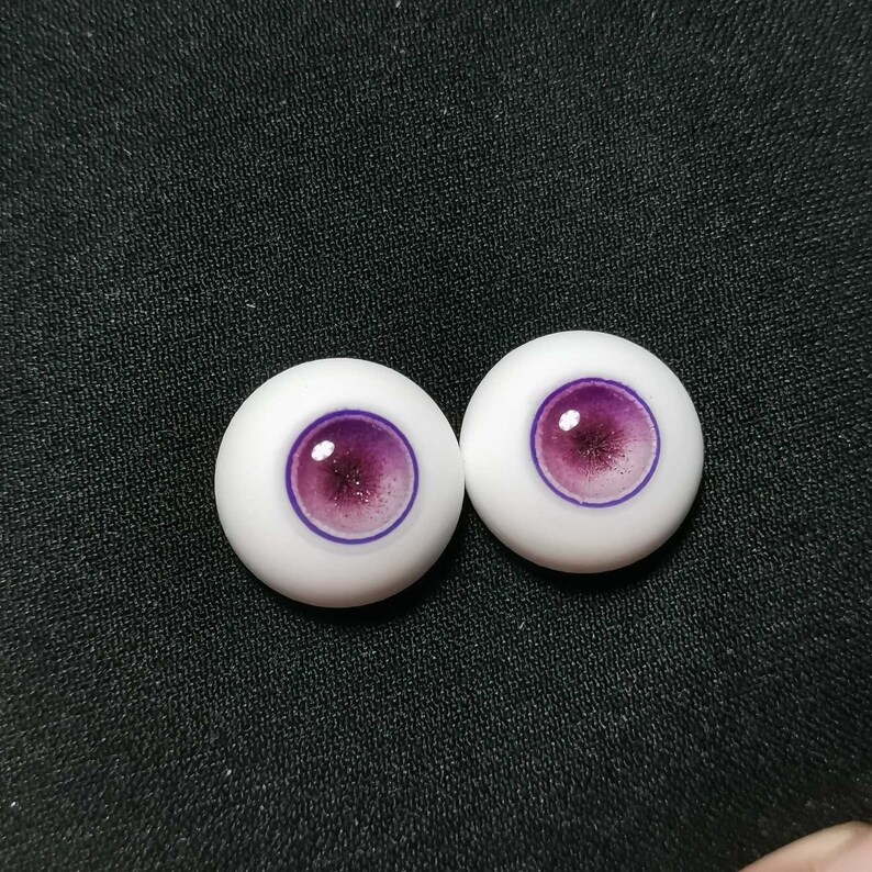 Resin BJD Ball Jointed Doll Eyes Realistic Bjd Eyes 8mm 10mm 12mm 14mm ...
