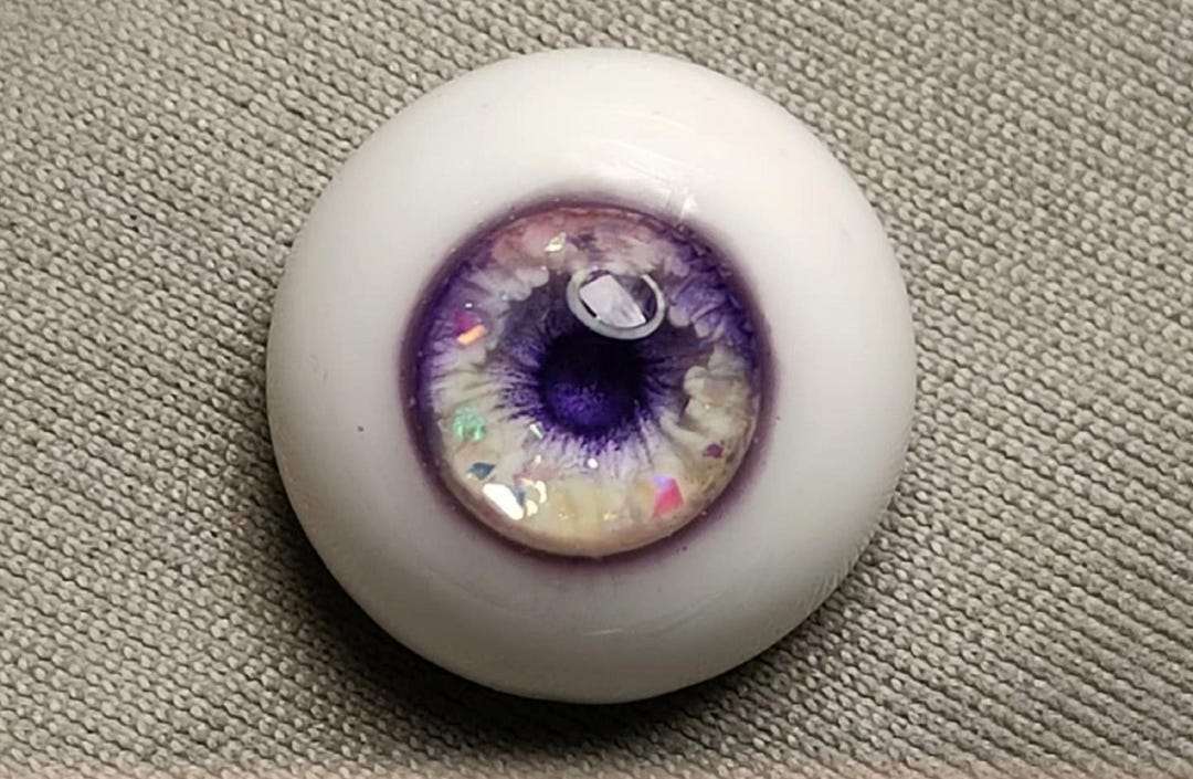 Handmade Resin Doll Eyes: Realistic Craft Eyes for BJD Dolls (8-22mm ...
