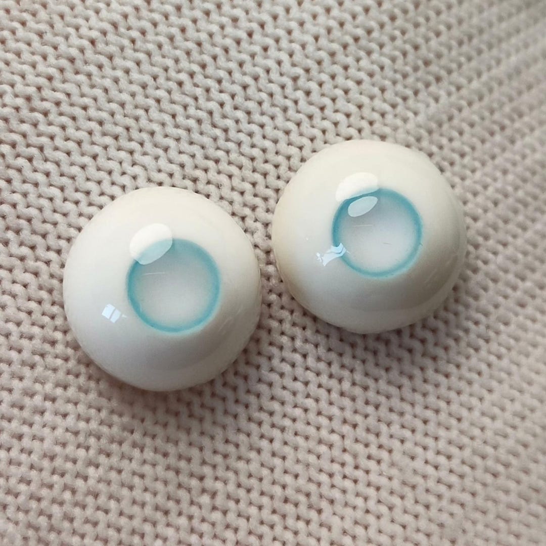 BJD Pupil-less Doll Eyes: Solid Color Resin - 10mm-20mm - Etsy