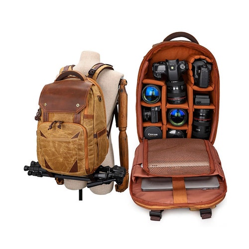 Camera Backpack DSLR Backpack Camera Bag Professional - Etsy