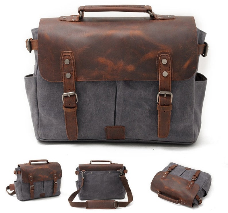 Camera Messenger Bag/cross Body Bag/mens Laptop Messenger Bag/briefcase ...