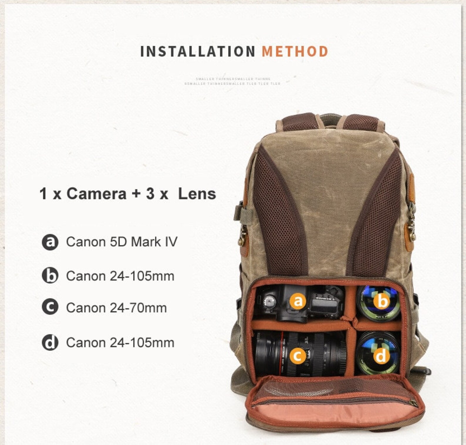 Waterproof Camera Bag Backpack Camera Bag Camera Backpack - Etsy