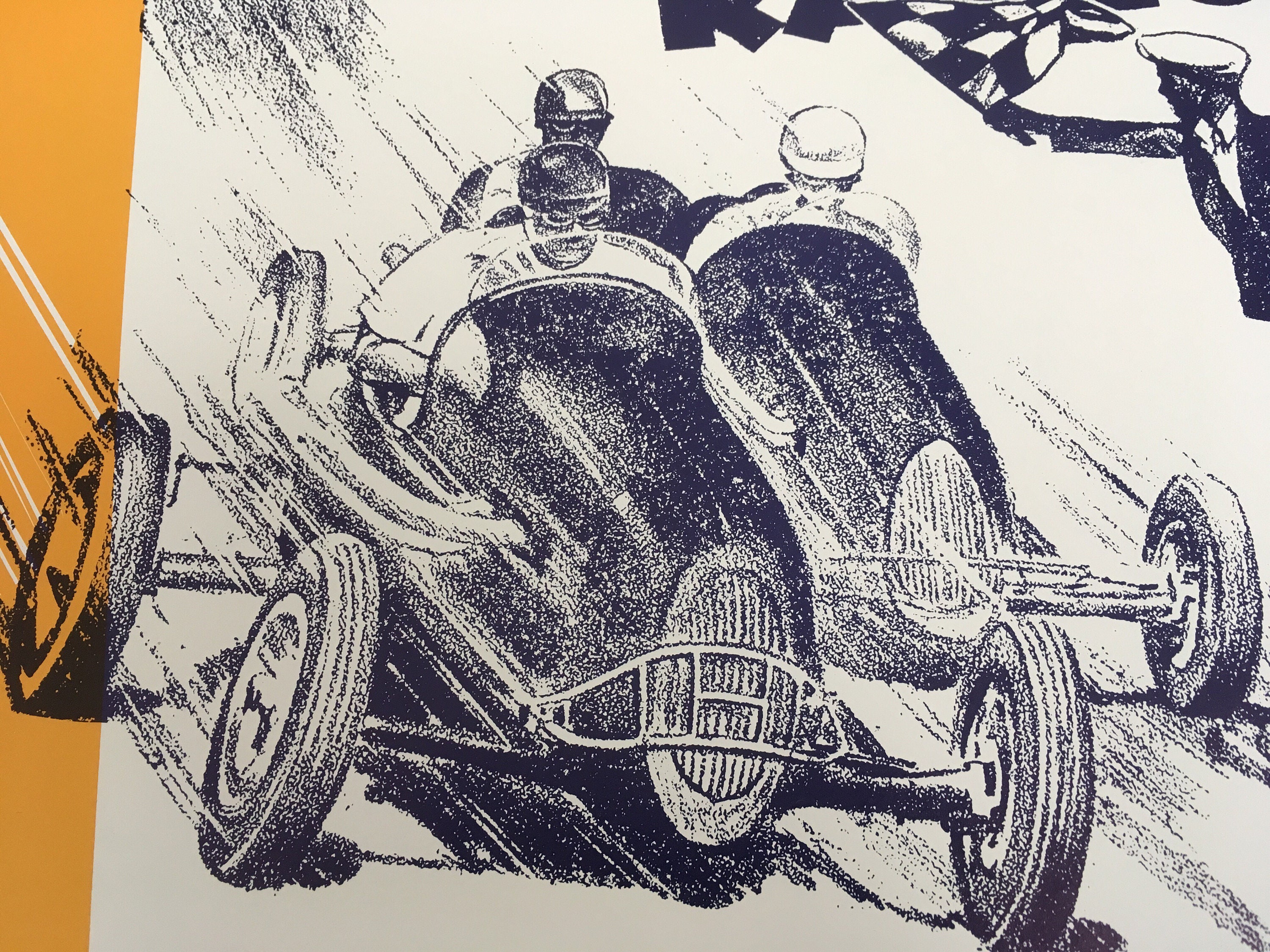 1946 Los Angeles Coliseum Midget Racing Reproduction Poster Print - Etsy