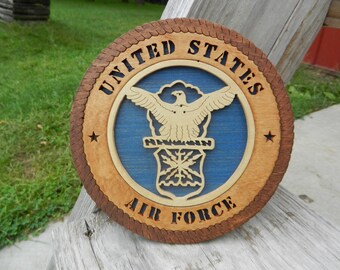 Usaf Plaque - Etsy