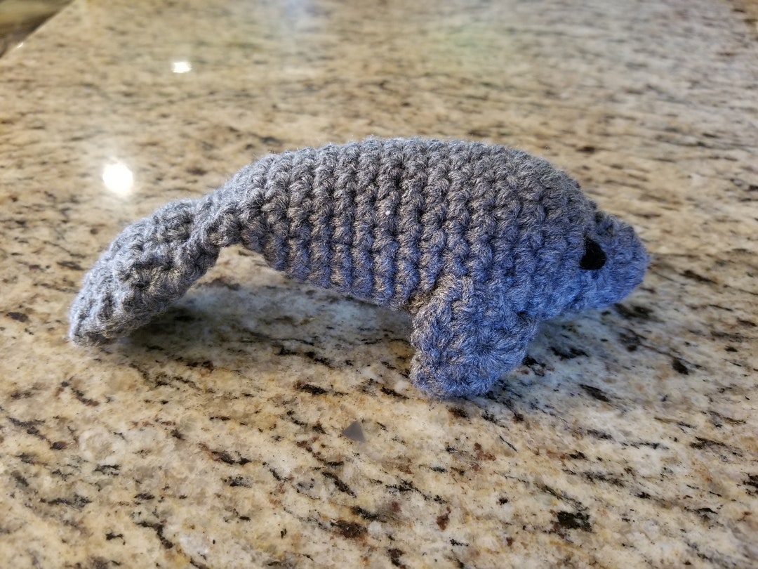 Crochet Pattern for Tiny Manatee - Etsy