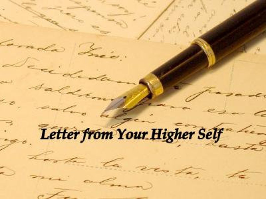 Letter From Your Higher Self Message Psychic Reading 2 Oracle Card ...