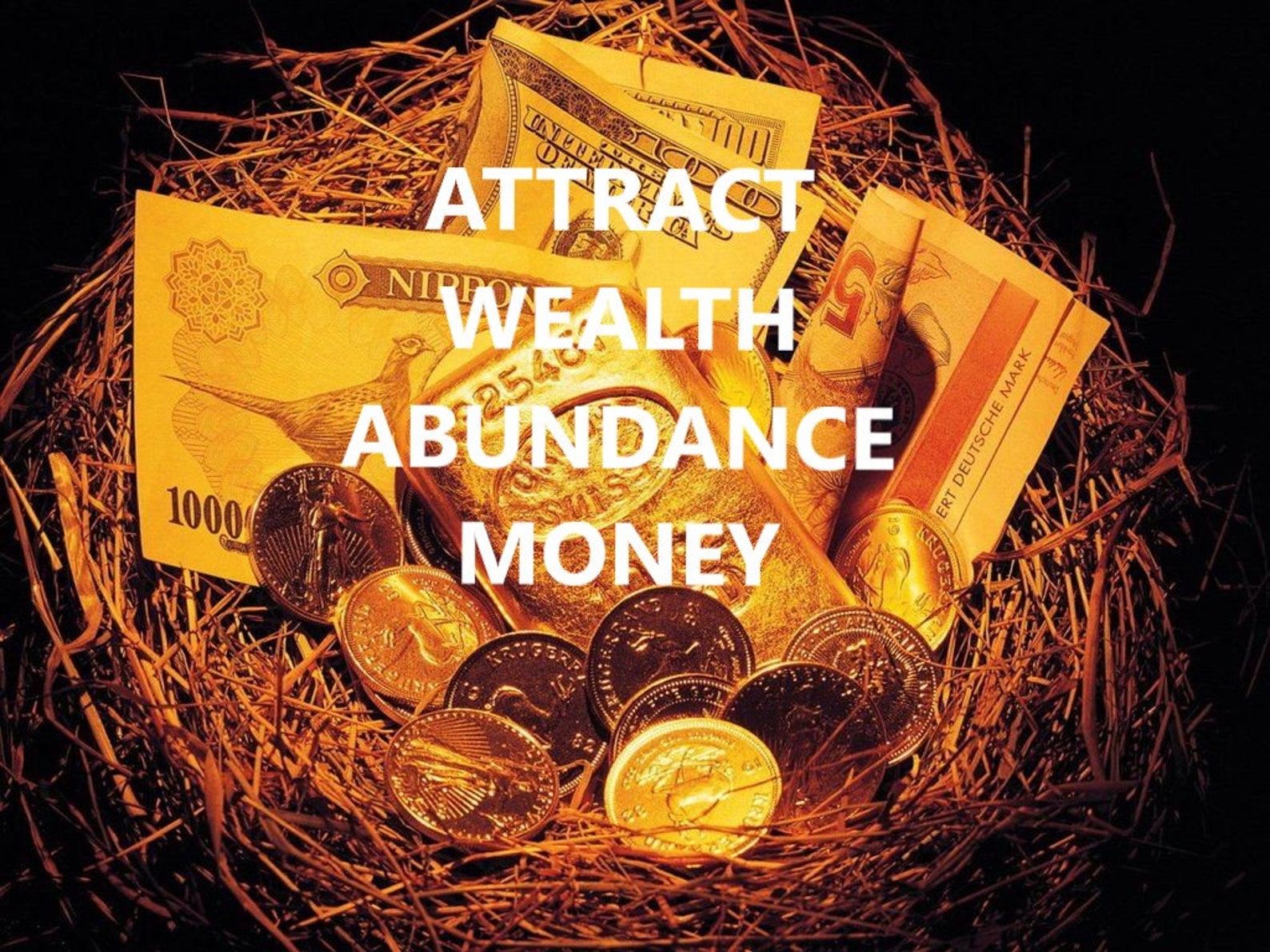 Attract Money and Abundance Wealth and Financial Prosperity - Etsy