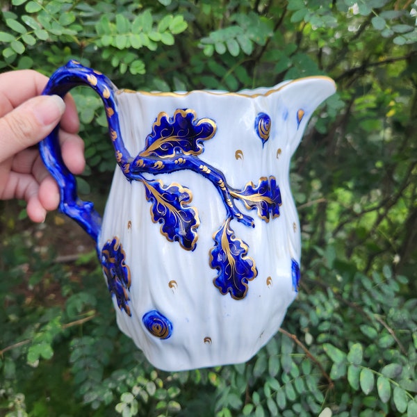 Flow Blue Pitcher - Etsy