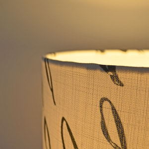 Grey 'splatter' Handmade Lampshade - Etsy