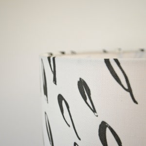 Grey 'splatter' Handmade Lampshade - Etsy