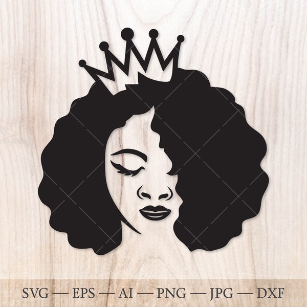 Black Diva Face - Etsy