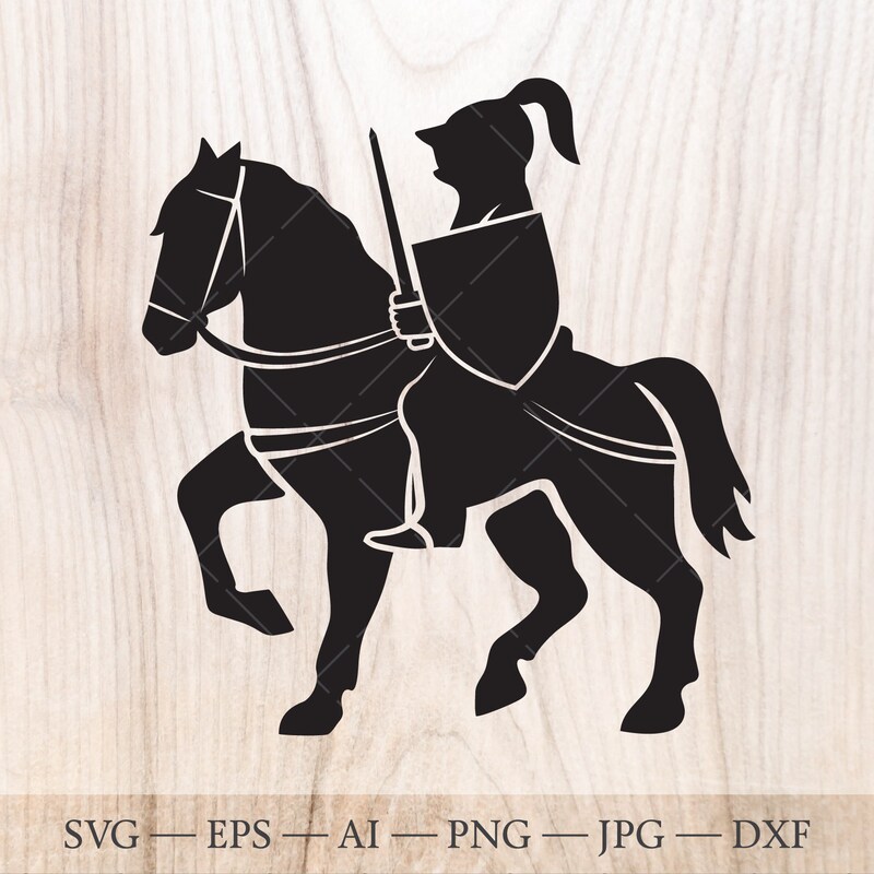 Knight Svg - Etsy