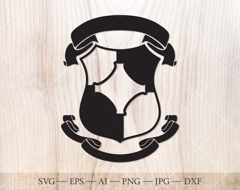 Knight Quadrant Shield. Crest Coat of Arms. Heraldry Shield | Etsy