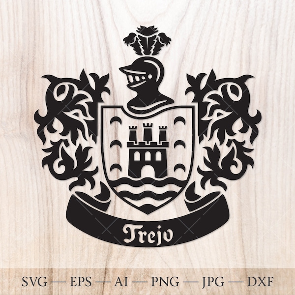 Family Coat of Arms Ornaments - Etsy
