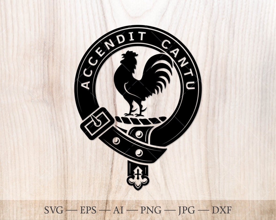Cockburn Crest Badge SVG, Scottish Clan Svg, Family Crest Svg. Coat of ... Cockburn Crest Badge SVG, Scottish Clan Svg, Family Crest Svg. Coat of ...
