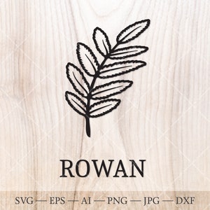 Tree Leaves SVG Bundle. 32 Tree Leaf Outline Drawings. Birthday Floral ...