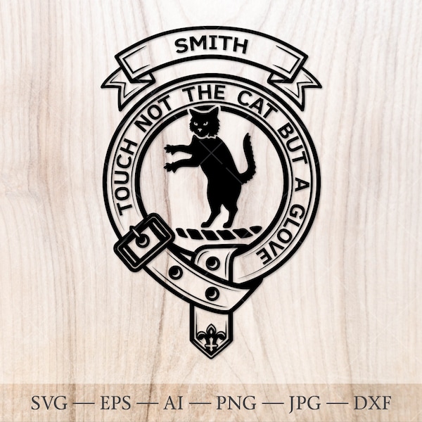 Scottish Clan Crest Svg - Etsy