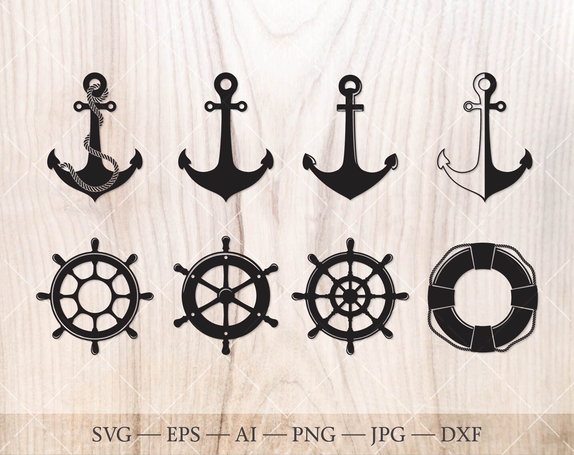Anchor Silhouette Clip Art