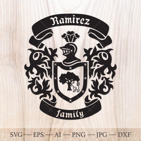 Ramirez Coat of Arms - Etsy