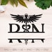 RN Split Monogram Frame SVG. Rn Name Svg, Registered Nurse Svg. RN Svg ...