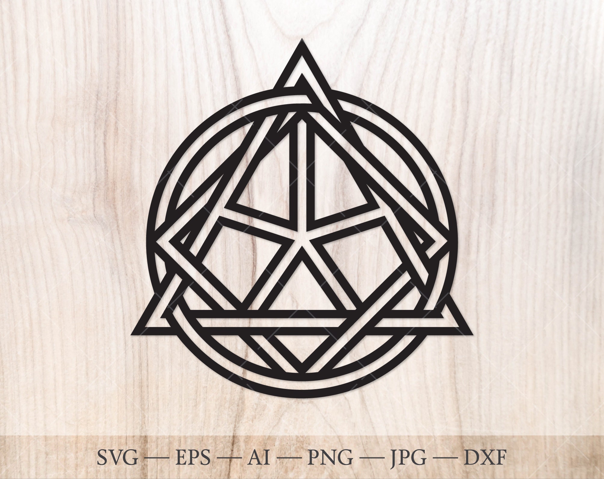 Sacred Geometry SVG Symbol Geometric Shapes Svg Geometric | Etsy