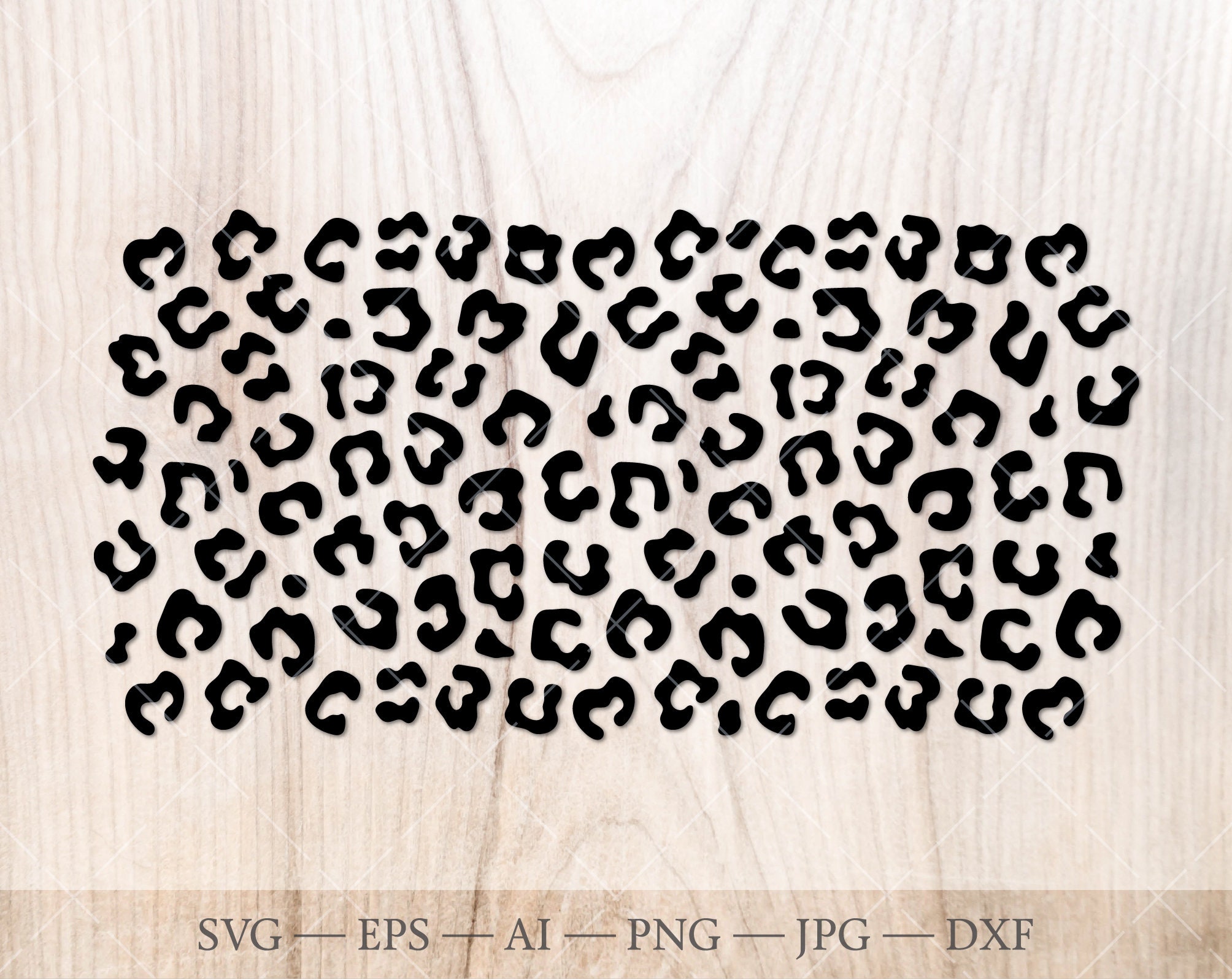 Leopard Print SVG, Leopard Pattern SVG, Leopard Svg. Cheetah Print Svg ...