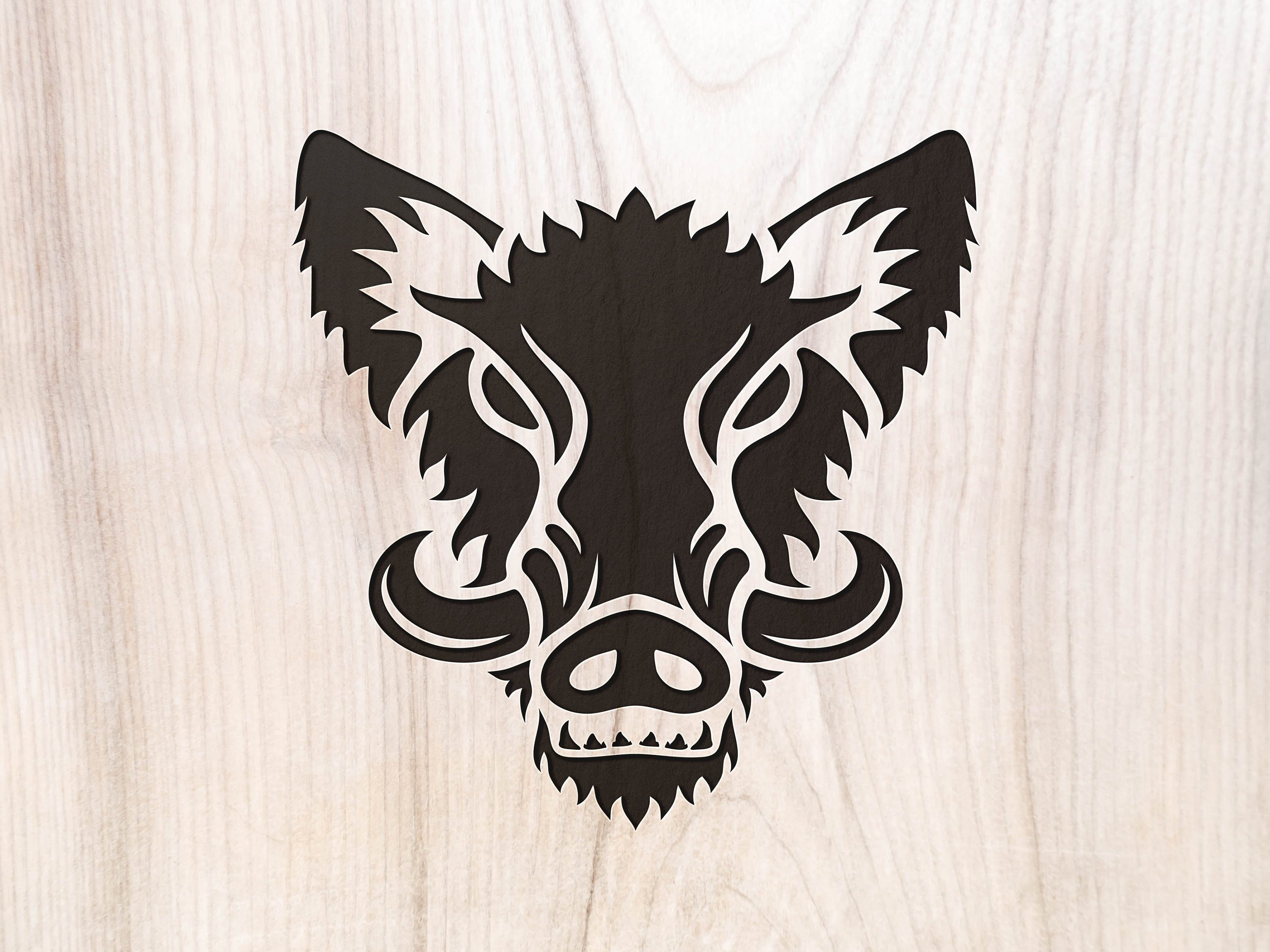 Wild Boar Head SVG. Hog Head Svg. Boar SVG Cut File for Cricut ...