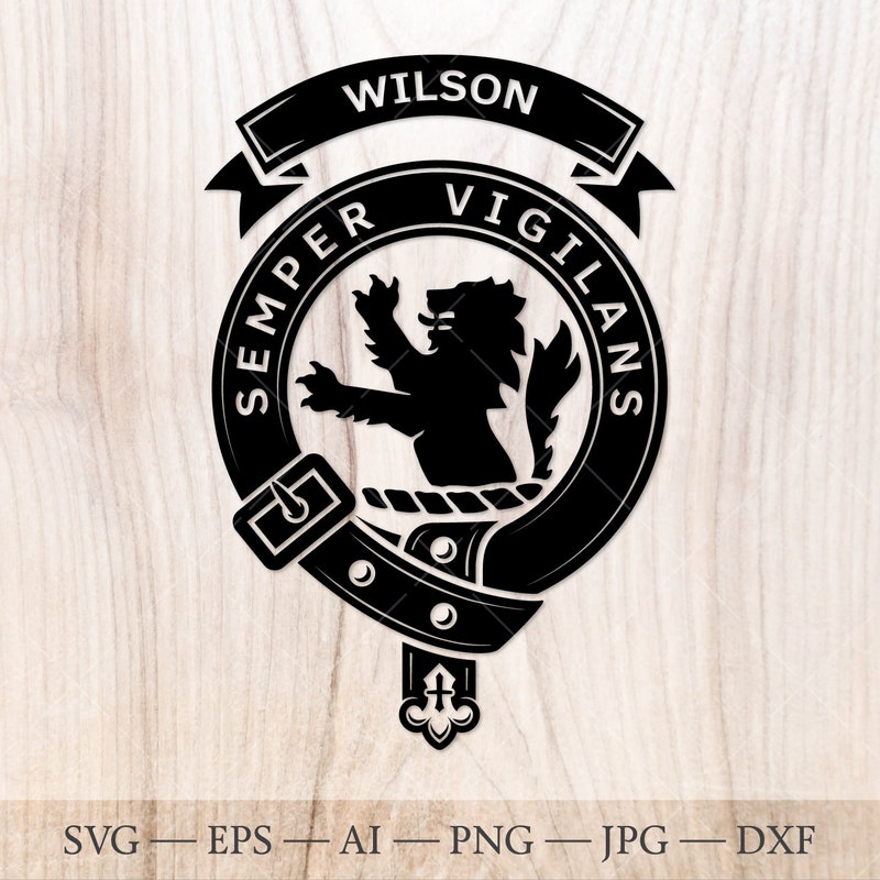Coat of Arms Wilson - Etsy