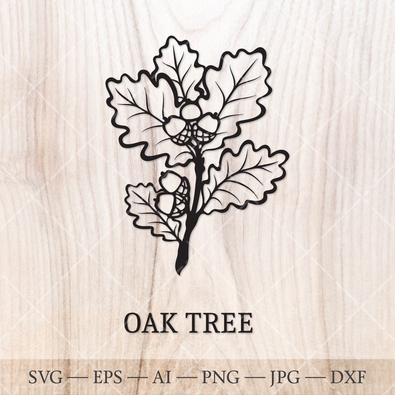 Oak Tree Sign - Etsy