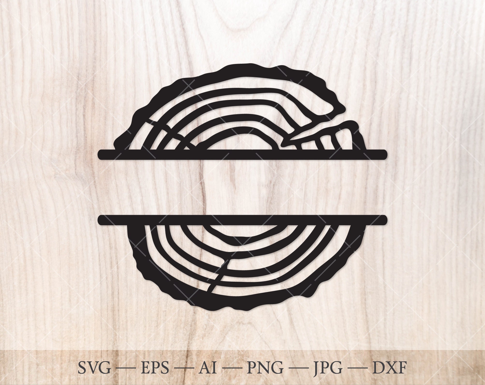 Wood Log Logo
