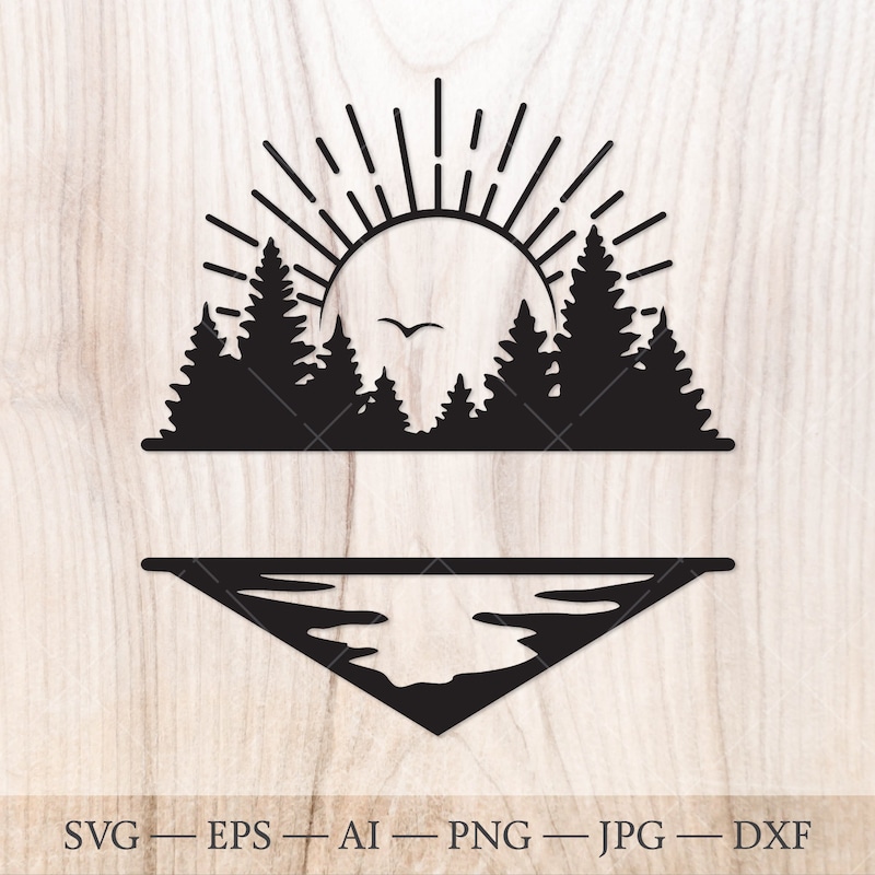 Monogram for the Lake - Etsy
